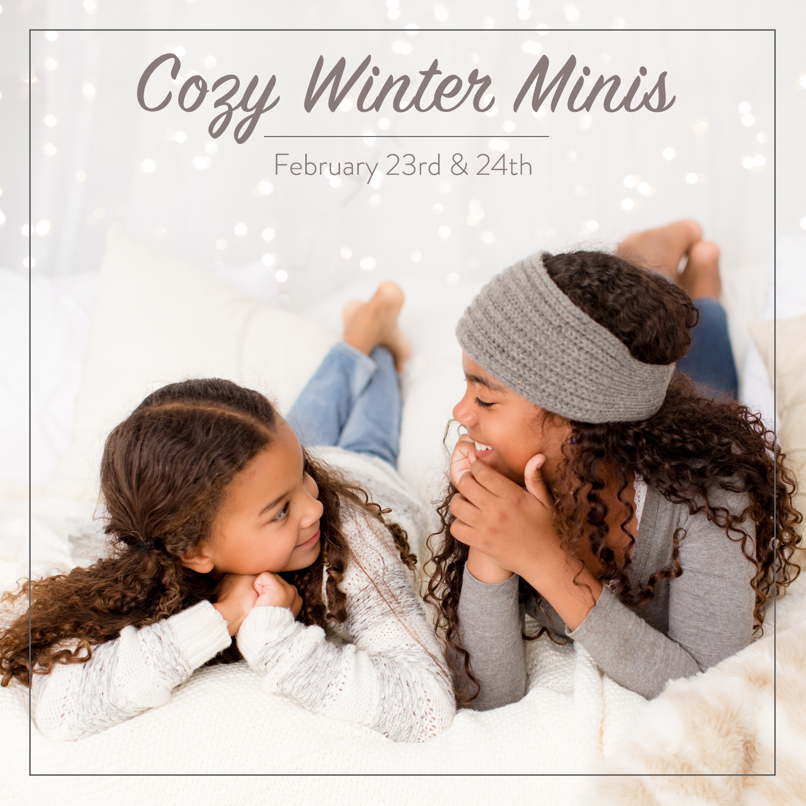 Cozy Winter Mini Sessions - Just Maggie Photography