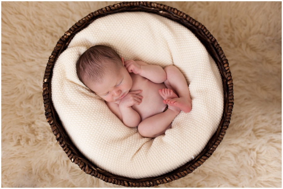 Benjamin's Newborn Portraits in the Studio - Just Maggie Photography